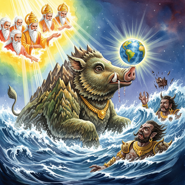 Varaha Avatar – The Divine Upliftment and the Sacred Duty of DharmaThe ...
